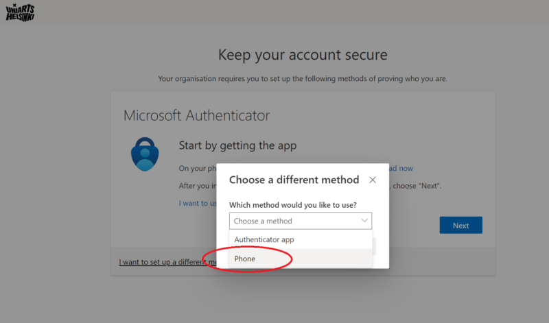 How to set up multi-factor authentication | Opiskelijan uniarts