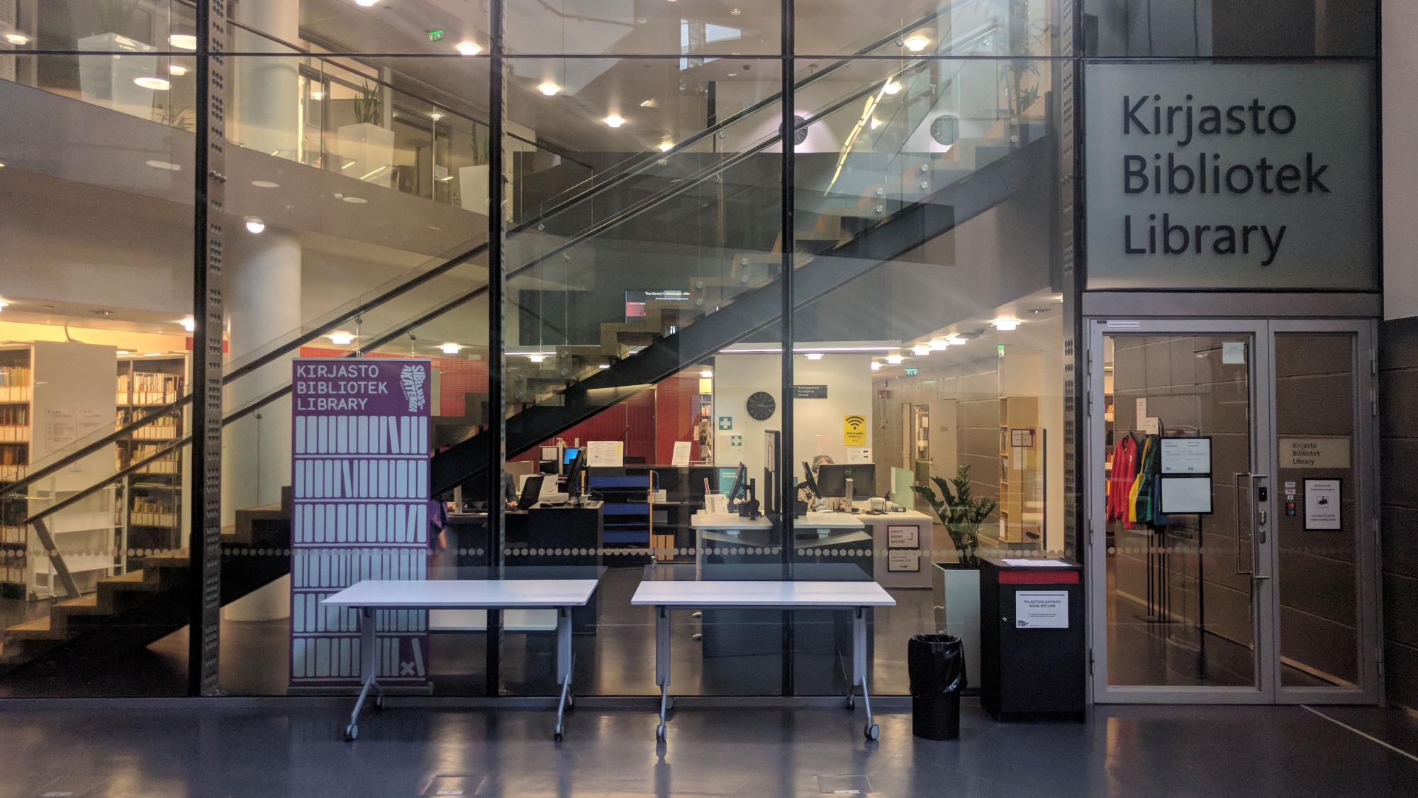 Töölö Campus Library opening hours and route to the library on ...